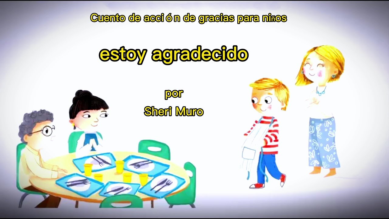 estoy agradecido por Sheri Muro | Cuento de acción de gracias para ...