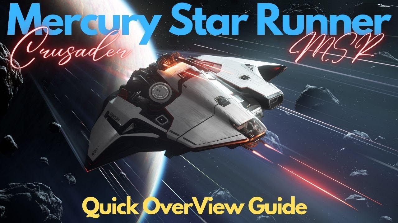 Star Citizen - Mercury Star Runner Overview (MSR) - YouTube