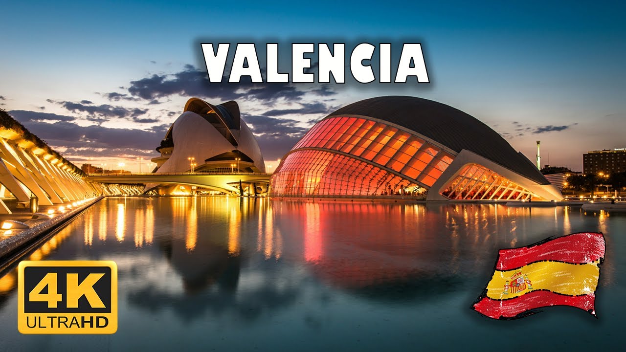 Valencia, Spain 🇪🇸 | 4K Drone Footage - YouTube