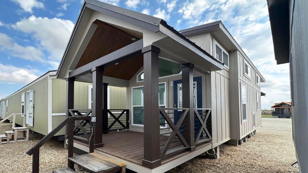 Down Payment $2500K Amazing Unique Park Model by Platinum Cottage $52K ...