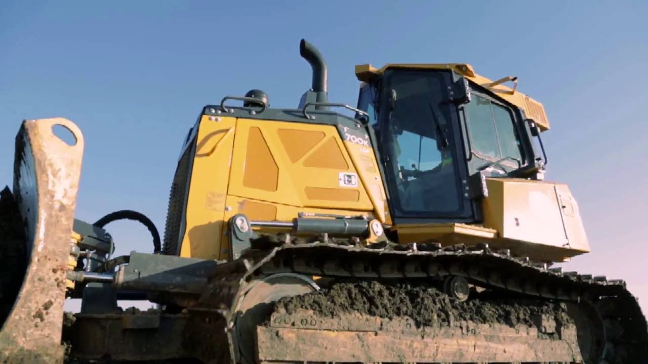 John Deere 700K Smart Grade Series Dozer - YouTube