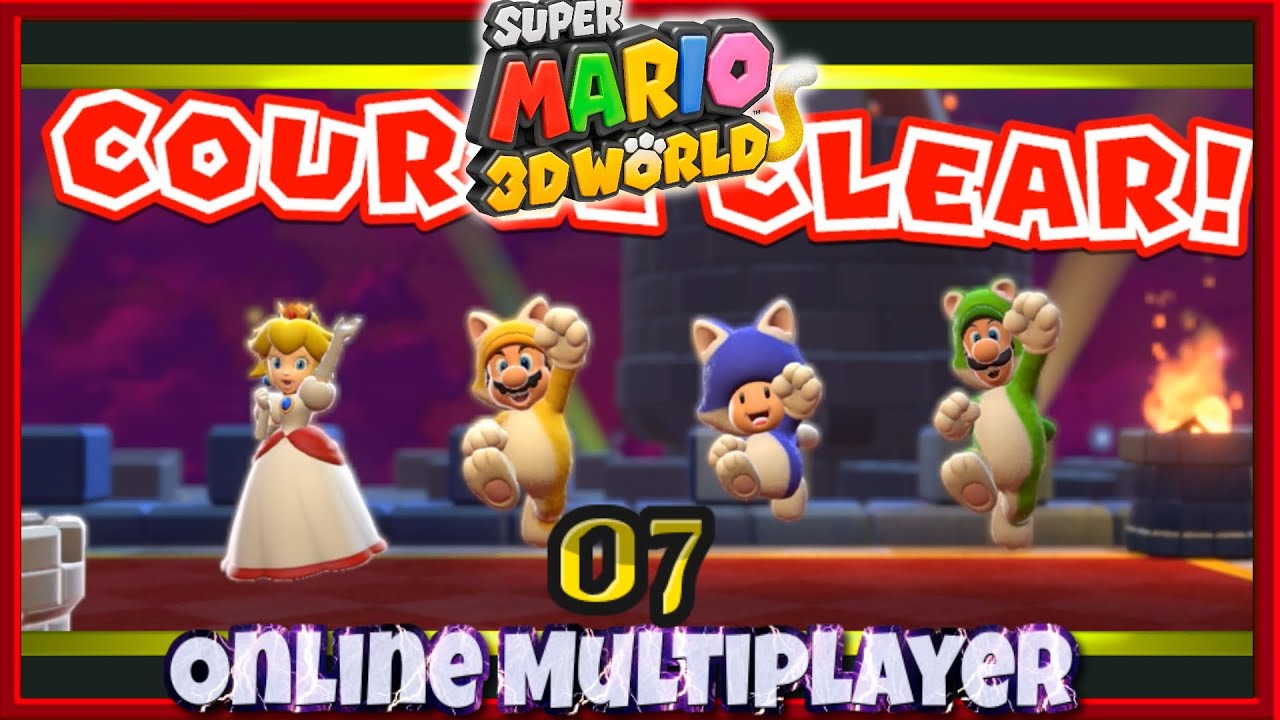 Super Mario 3D World | Halberd Community Online Multiplayer - World 3 ...