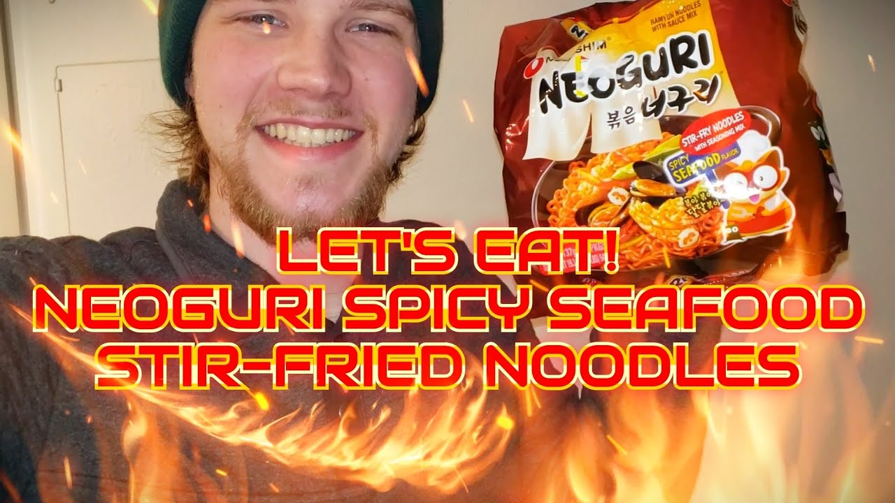 LET'S EAT! - Neoguri Spicy Seafood Stir-Fried Noodles (Taste Test ...