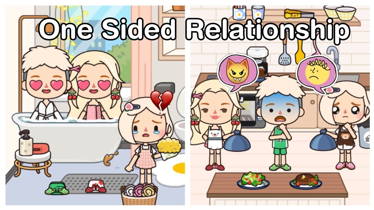One Sided Relationship💔🤰🏼🤯| Miga World Story | Sad Story |🍭Saraine ...
