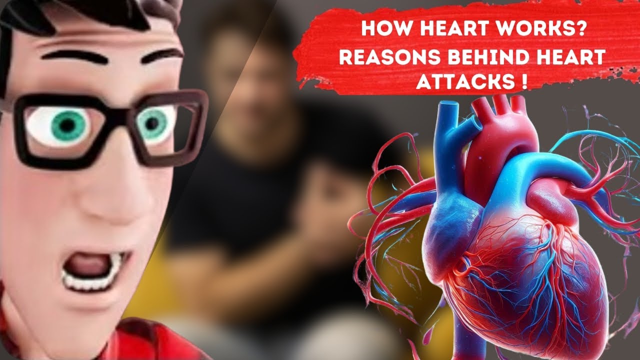 Why Youth are Getting HEART ATTACKS? and How Heart Work (3D Animation ...