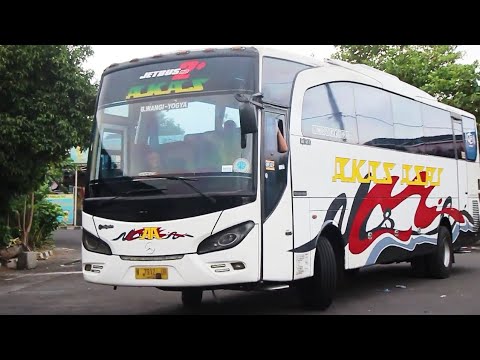 Bus AKAS ASRI Yogya - Banyuwangi - YouTube