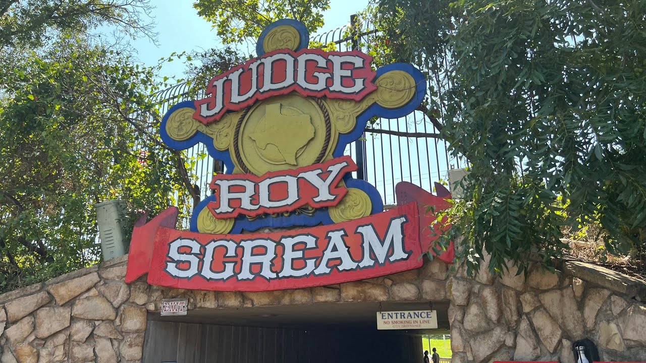 Judge Roy Scream (On-Ride) - POV - Six Flags Over Texas August 9th ...