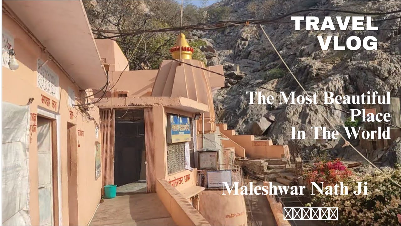 Maleshwar Mahadev Ji Mandir Samod Moto Vlog - YouTube