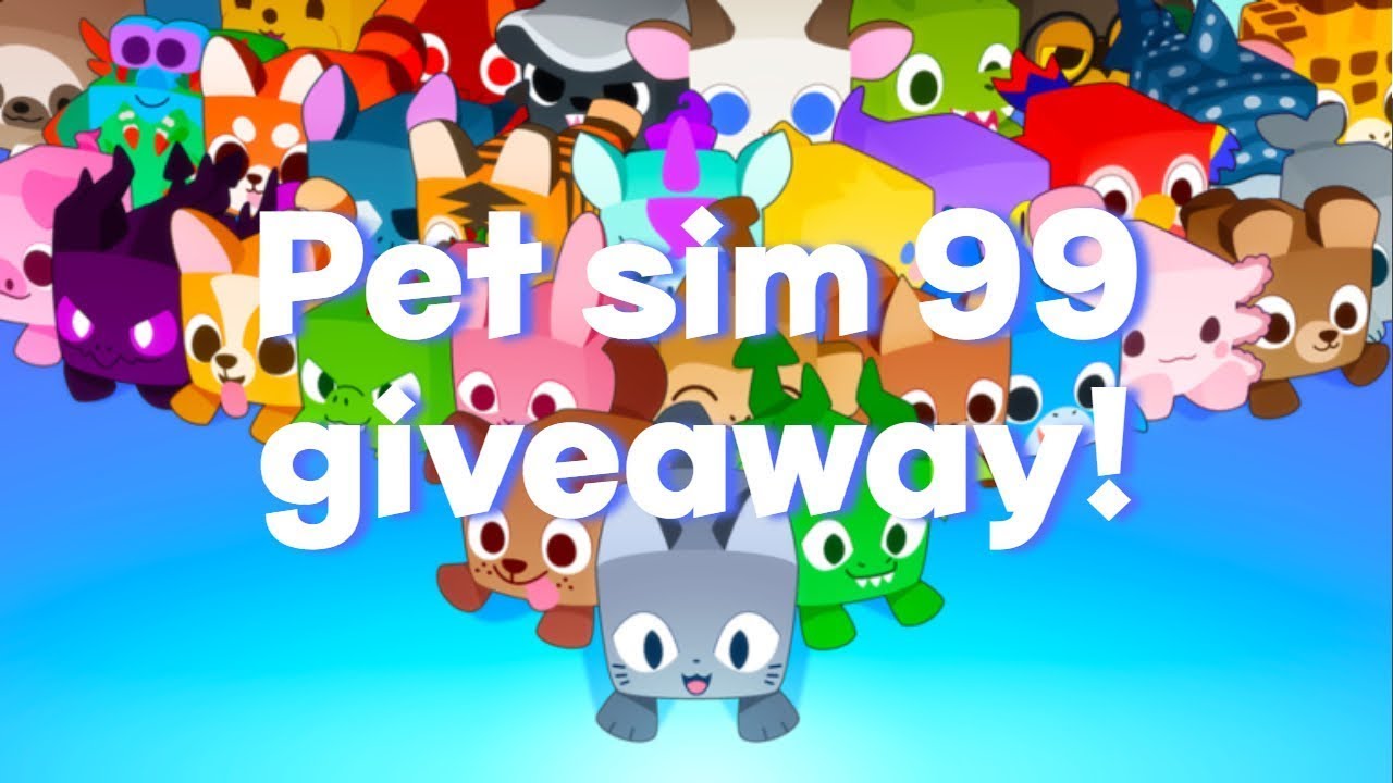 🔴LIVE Pet Simulator 99 Pet Giveaway.🔴 - YouTube