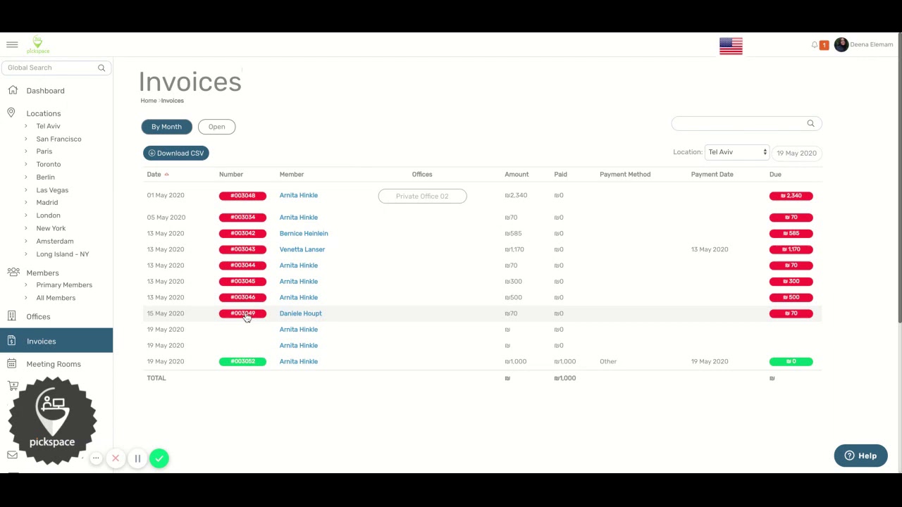 How to submit record a payment to an open invoice - YouTube