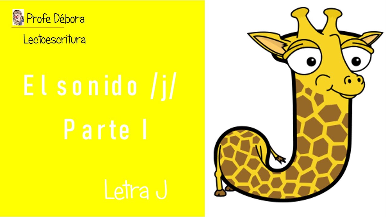 Palabras con Letra J - YouTube