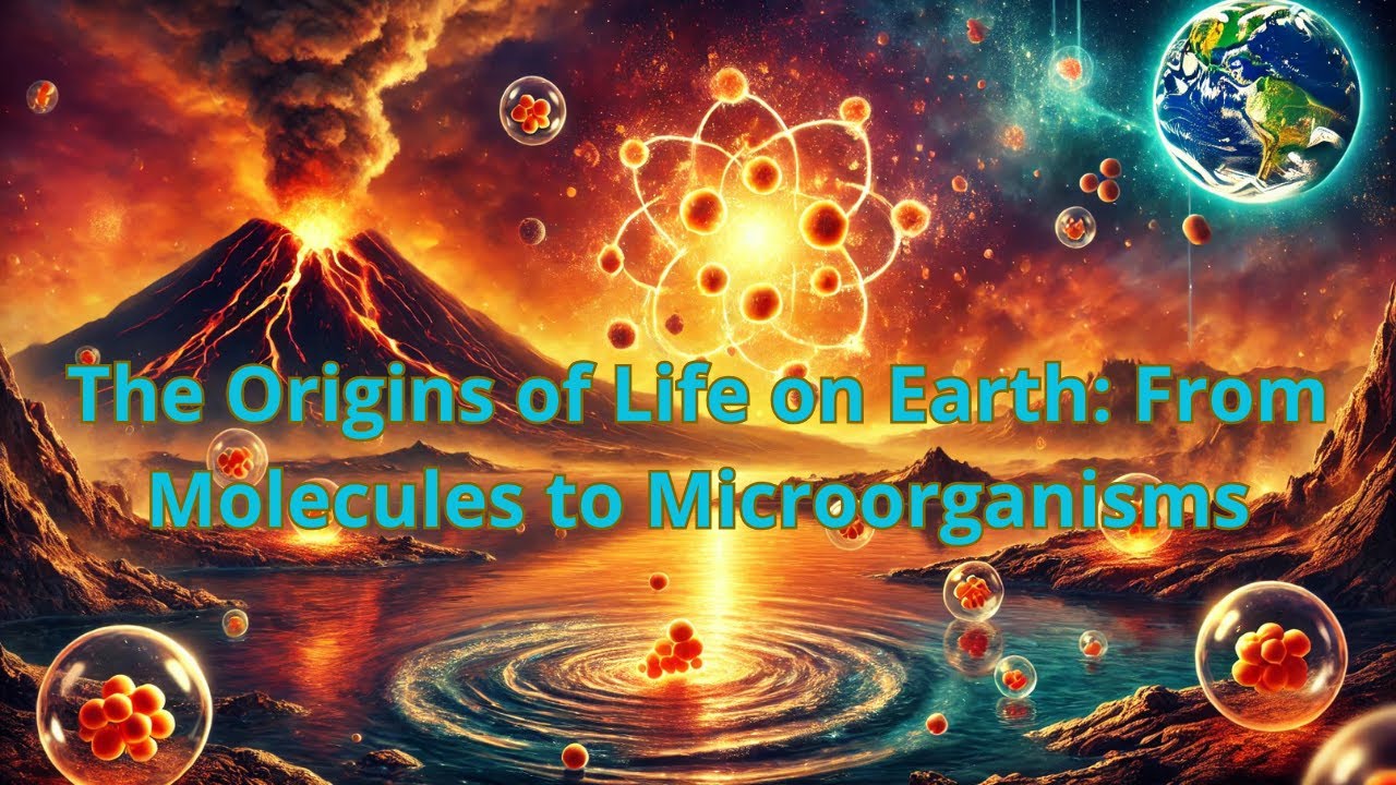 The Origins of Life on Earth: From Molecules to Microorganisms - YouTube