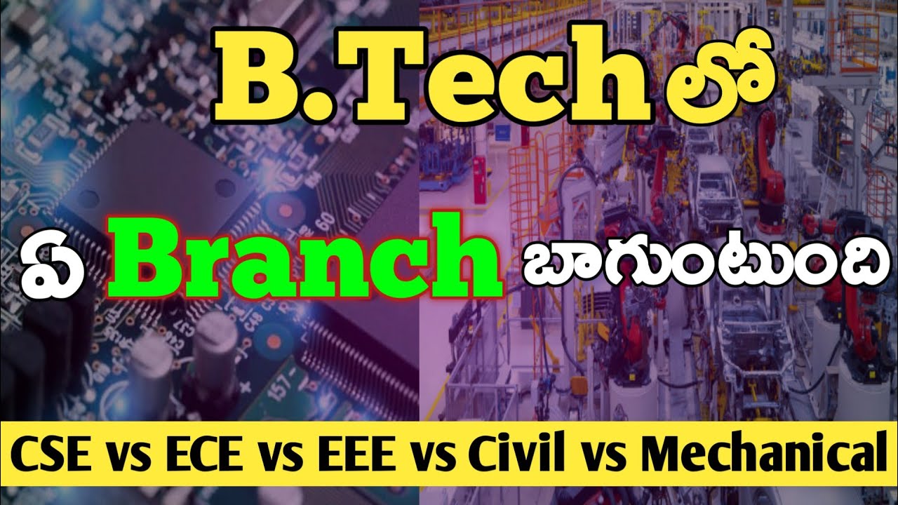 What Is The Best Branch In B.Tech | Which Branch Is Best In B.Tech ...