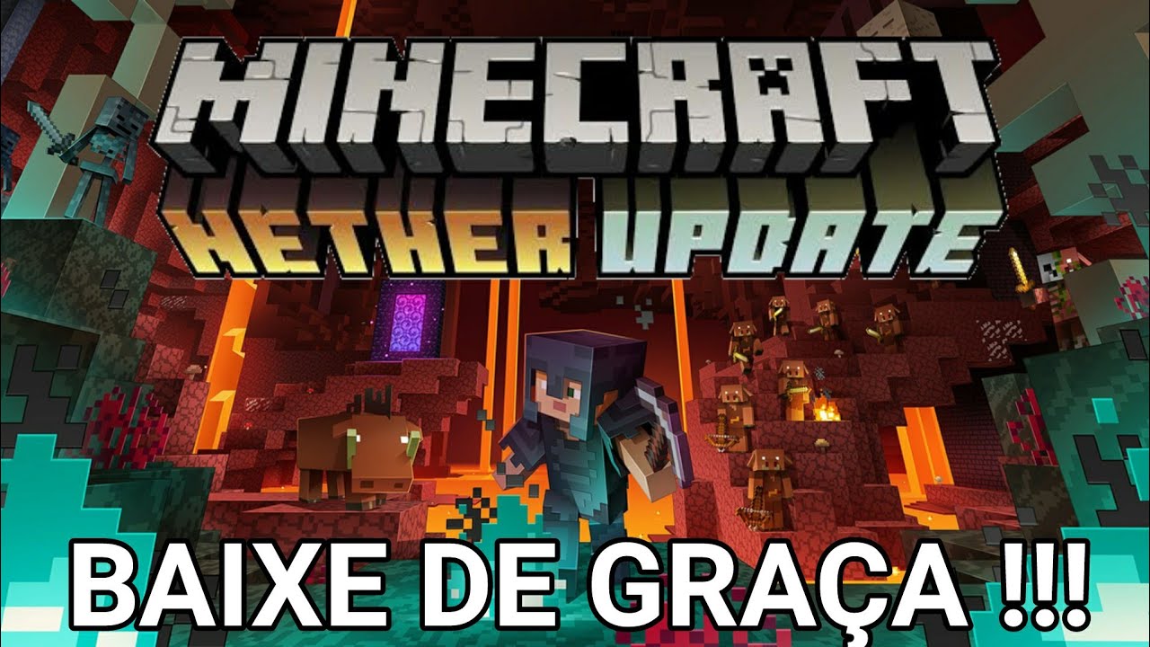 SAIU !!! MINECRAFT 1.16 OFICIAL. BAIXE AGORA !!! - YouTube