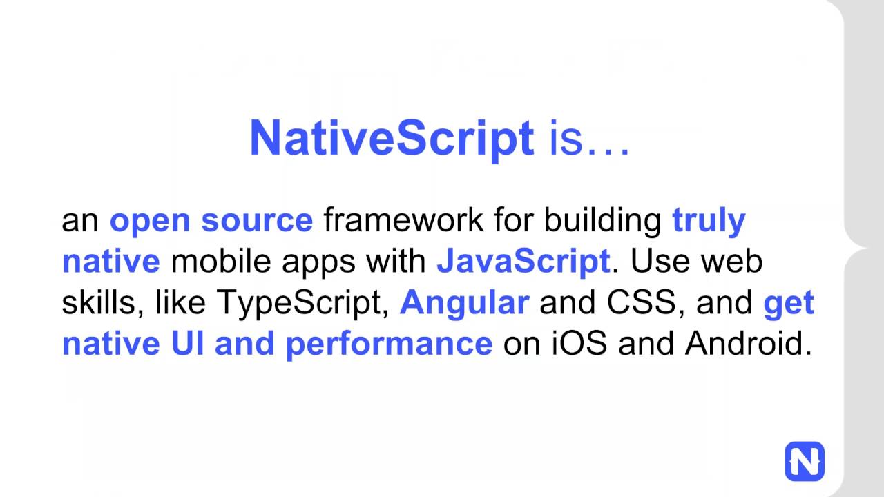 You Know Angular 2 You Know Native Mobile App Development - YouTube