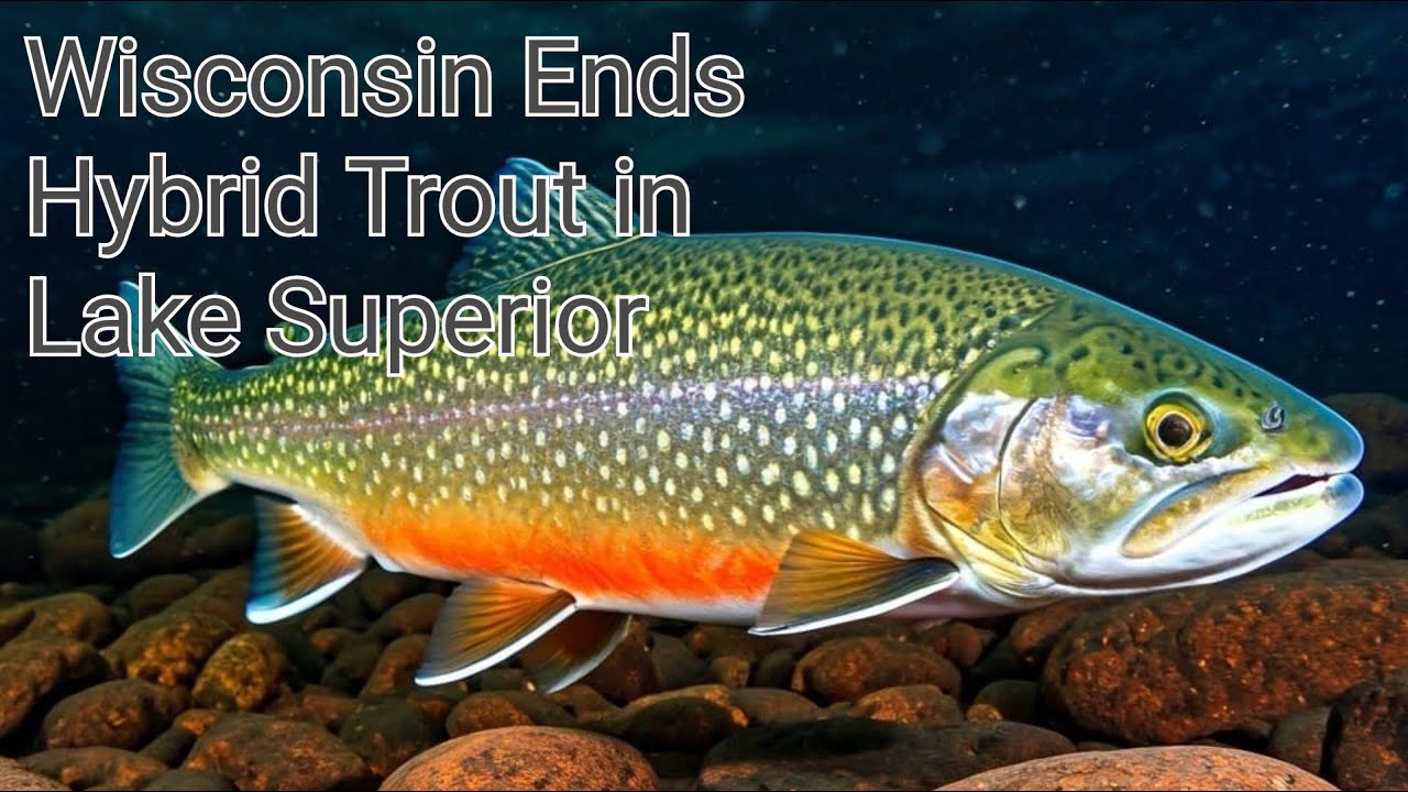 Wisconsin Ends Hybrid Trout Stocking Program in Lake Superior - YouTube