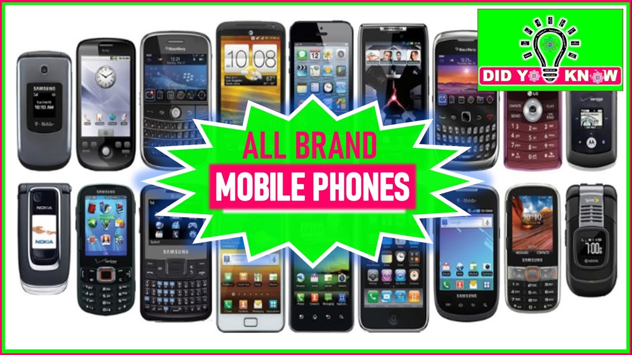 All Brand Mobile Phones - YouTube