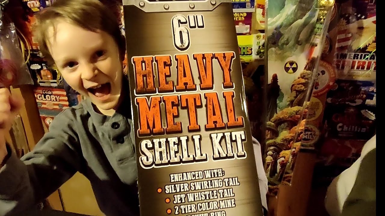 Heavy Metal Cannister Kit from Shogun, full demo. #firework #pyro - YouTube