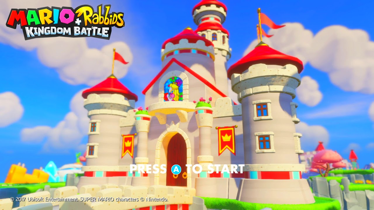 Mario + Rabbids: Kingdom Battle Title Screen (Switch) - YouTube