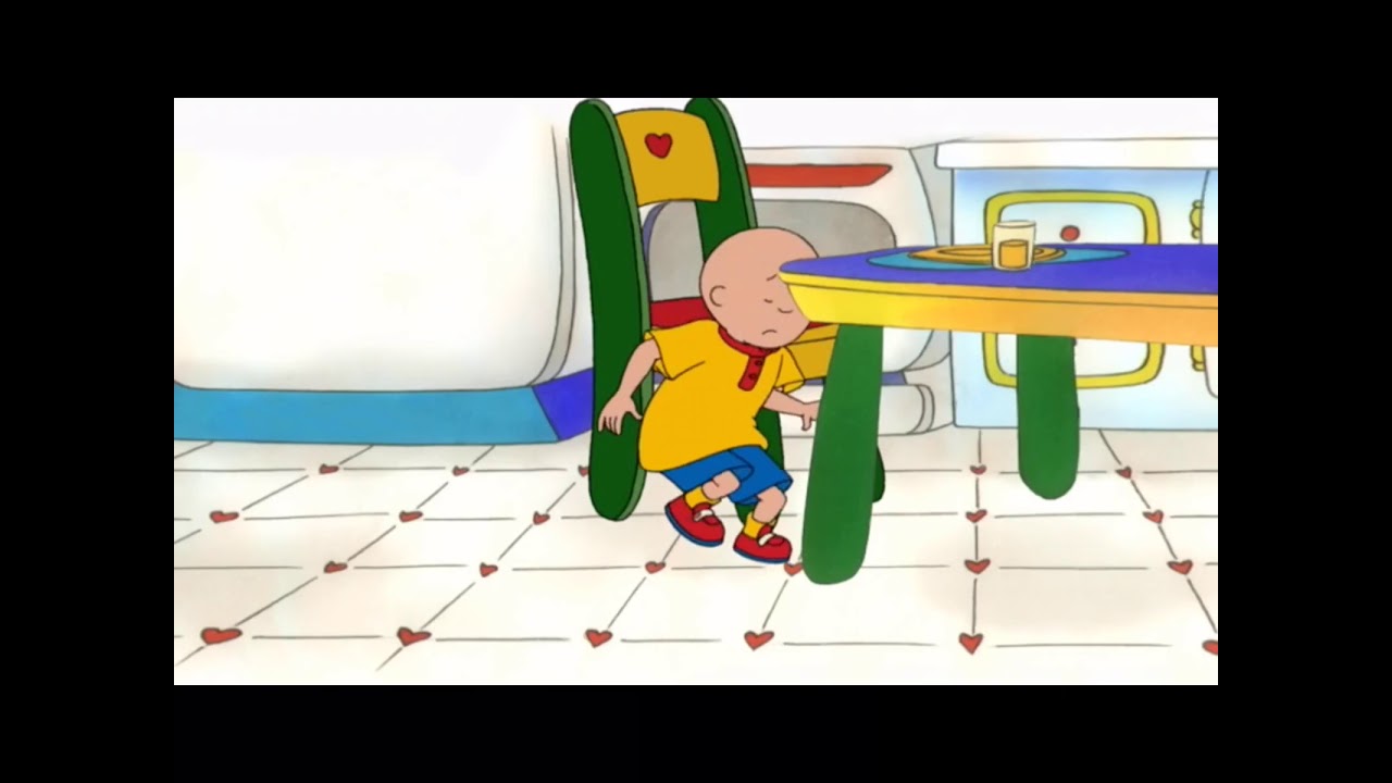 Caillou crying like a baby - YouTube