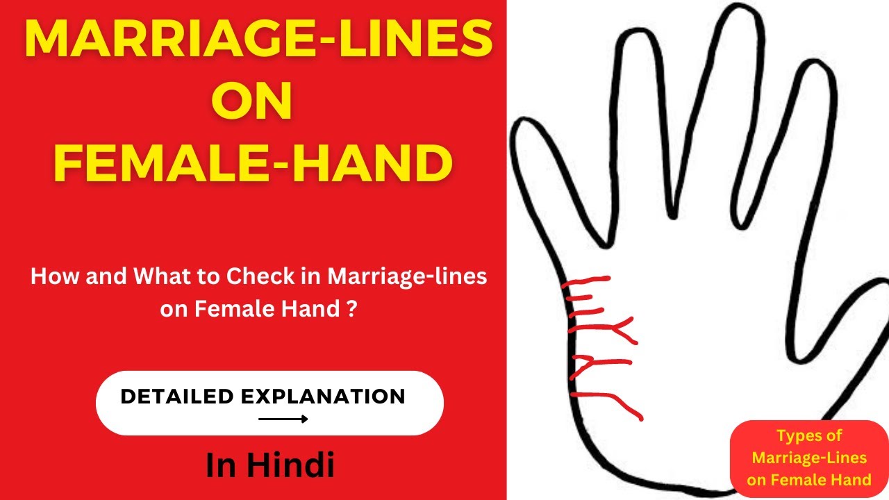 Types of Marriage-Line on Female's Hand-: Two or Multiple Marriage ...