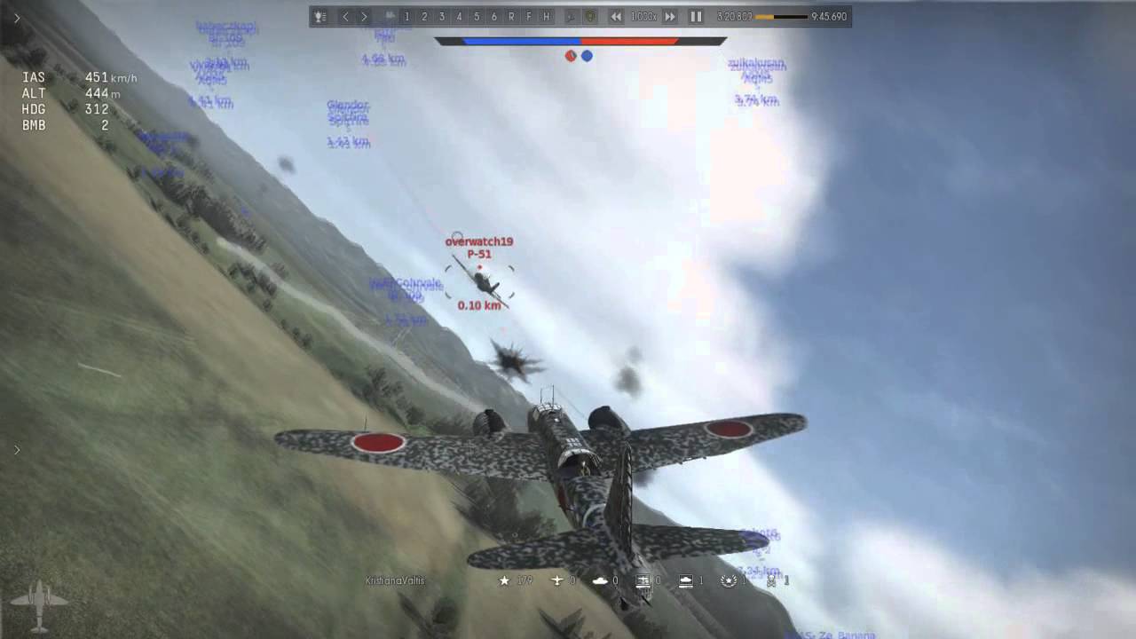 war thunder - gunship ki49 - YouTube