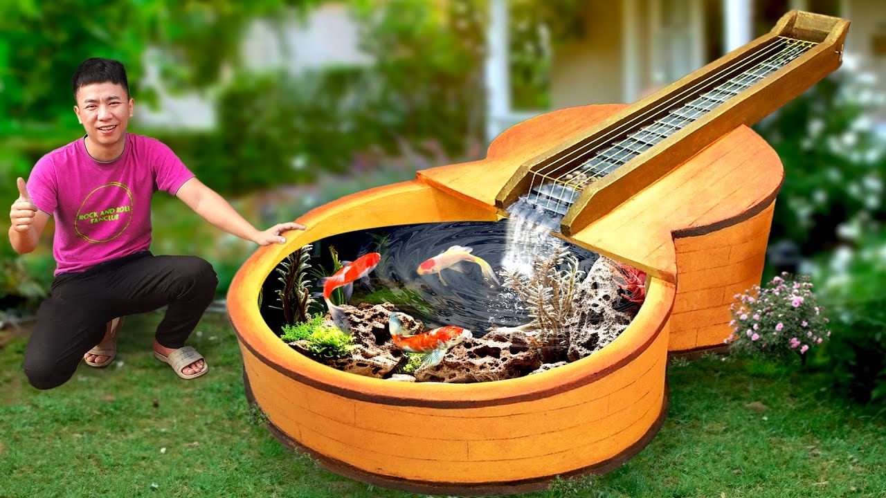 What do you think about amazing Aquarium Waterfall like the Guitar ...