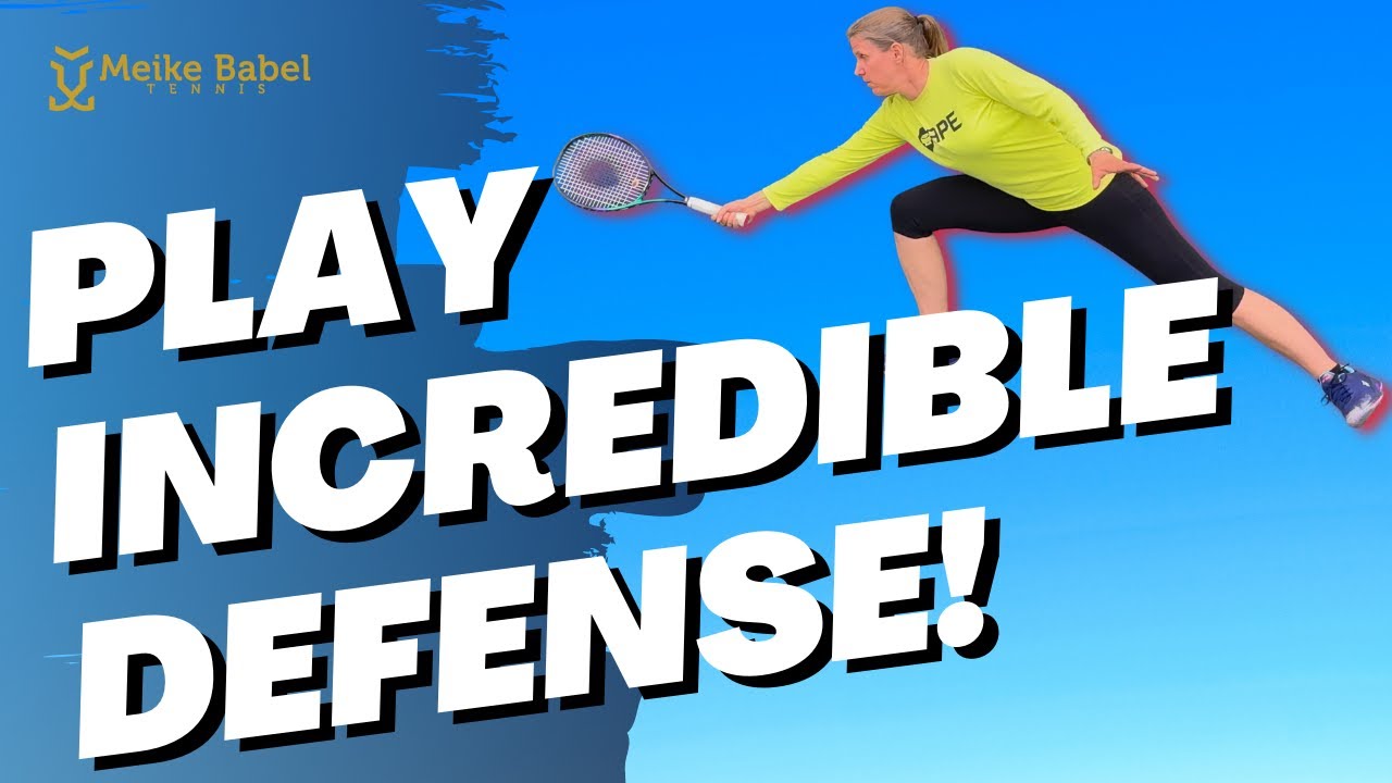 SMART TENNIS STRATEGY: How To Play Defense And WIN MORE MATCHES! - YouTube