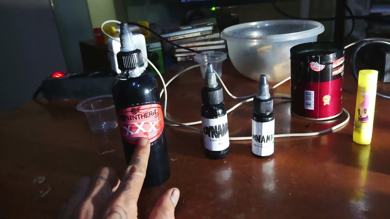 The best black Ink for tattooing - YouTube