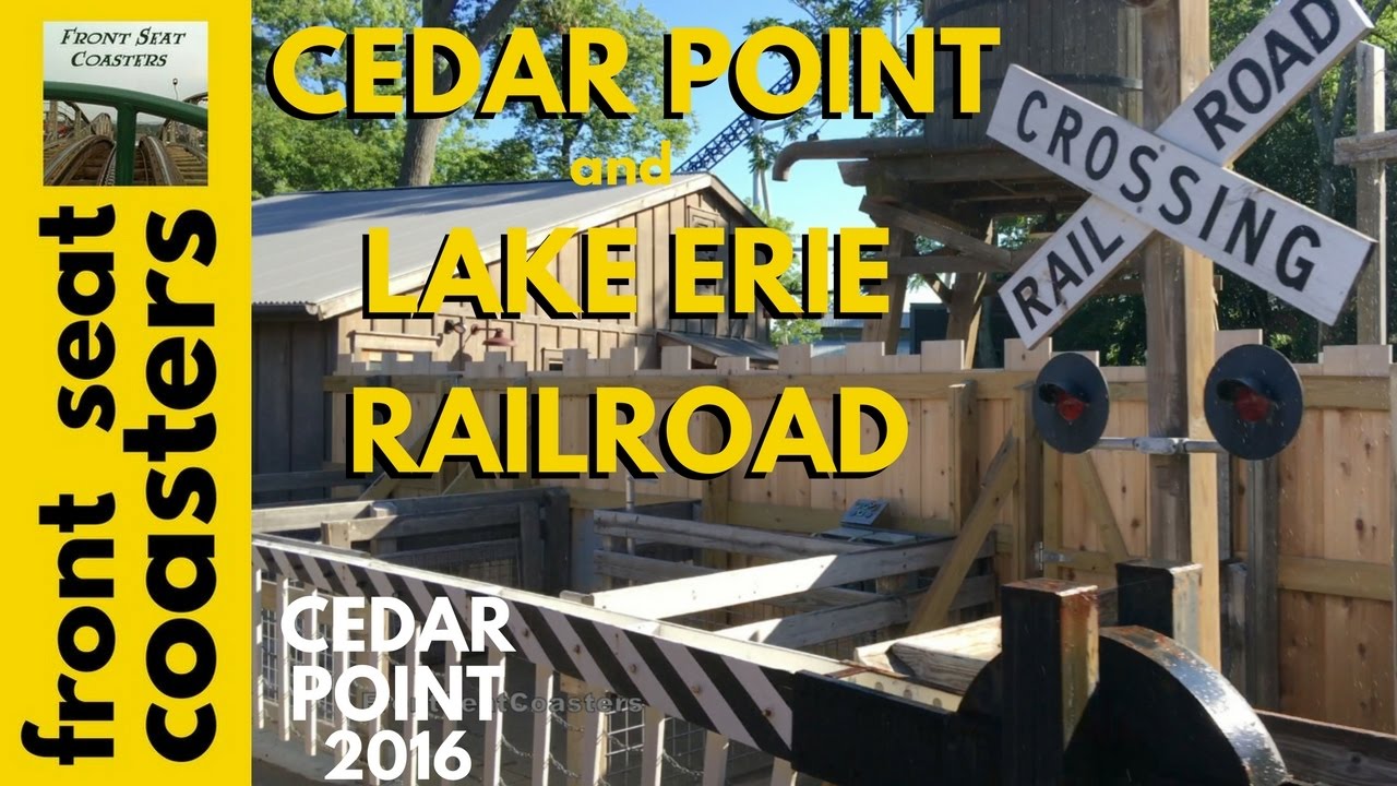 Cedar Point 2016 Lake Erie Railroad POV 4K On-Ride Part 2 Frontier Town ...