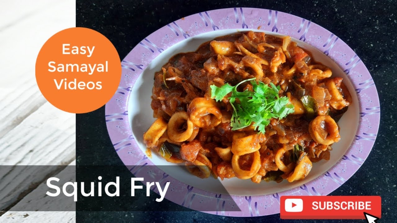 Squid Fry | Kadamba Masala | Sea food Recipe | Easy & Tasty Seafood ...