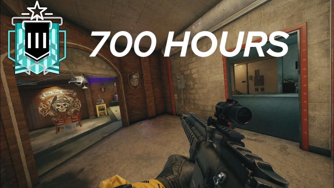 What 700 Hours Of Rainbow Six Siege Looks Like - YouTube