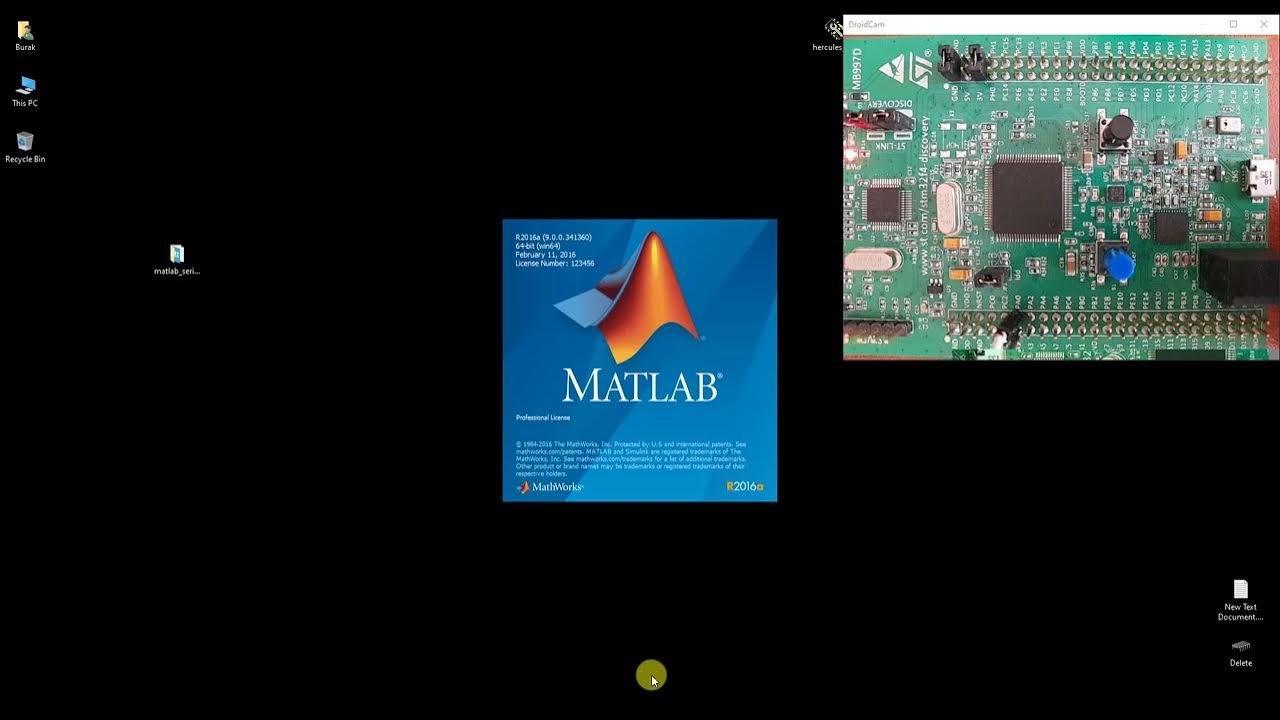 Project_25_USART + STM32F4 + CubeMX + Keil (MATLAB Serial Communication ...