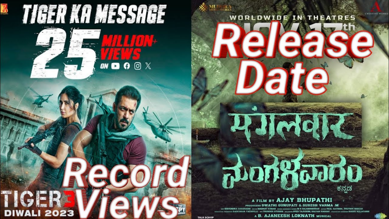 Tiger Ka Message 25 Million Views 🔥| Salman Khan | Mangalavaram Release ...