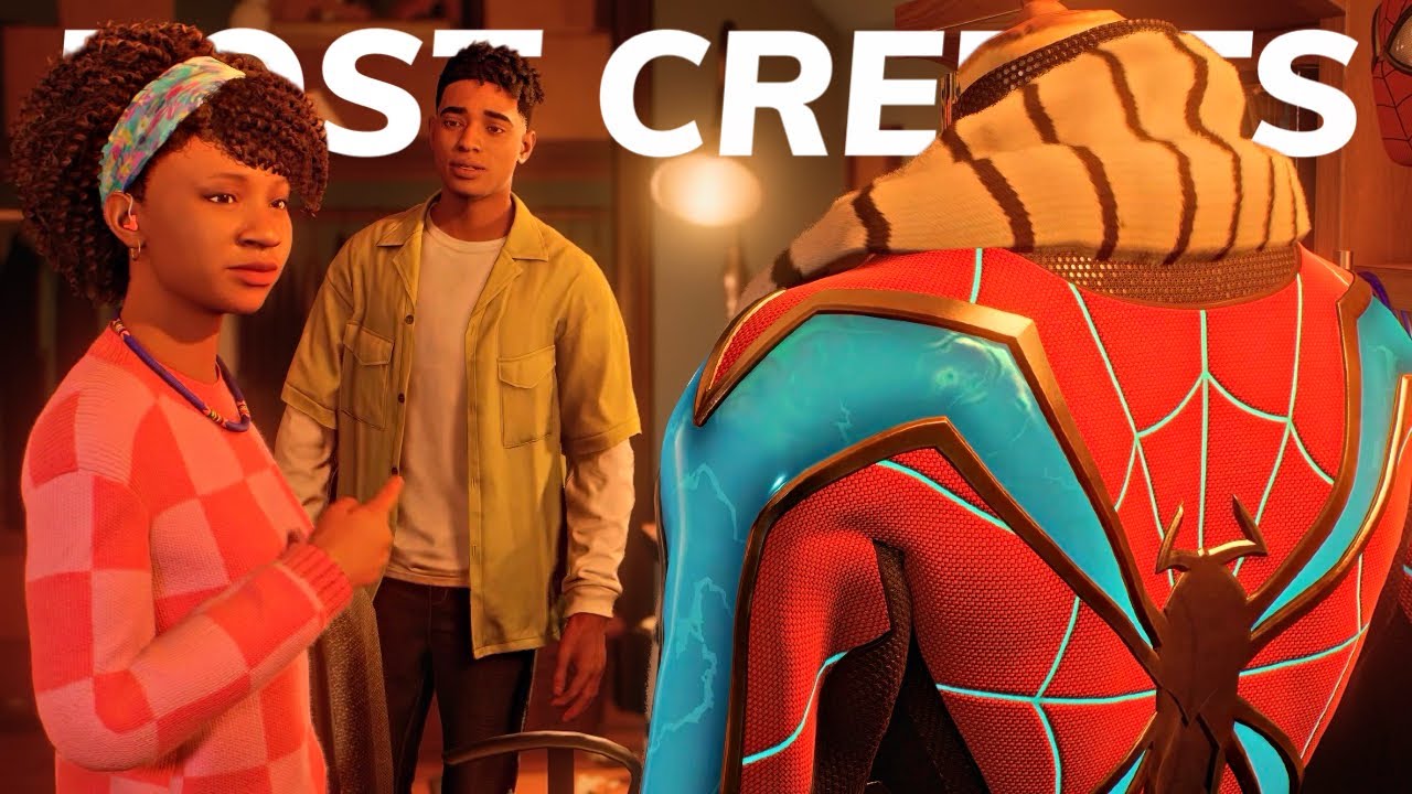 Cindy Moon aka “SILK“ Post Credit Scene | Marvel's Spider-Man 2 (PS5 ...