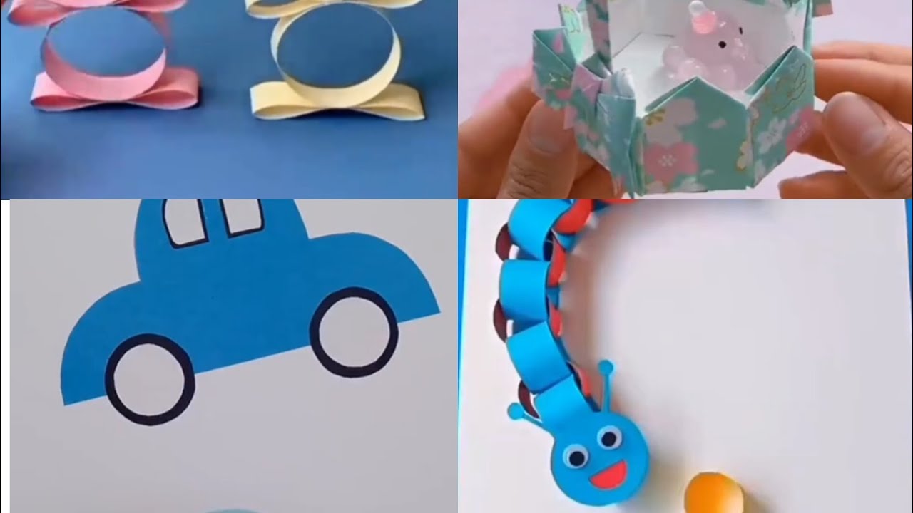 How to make a beautiful different paper craft art 👍😍👌🥰🤗#art #funandart ...