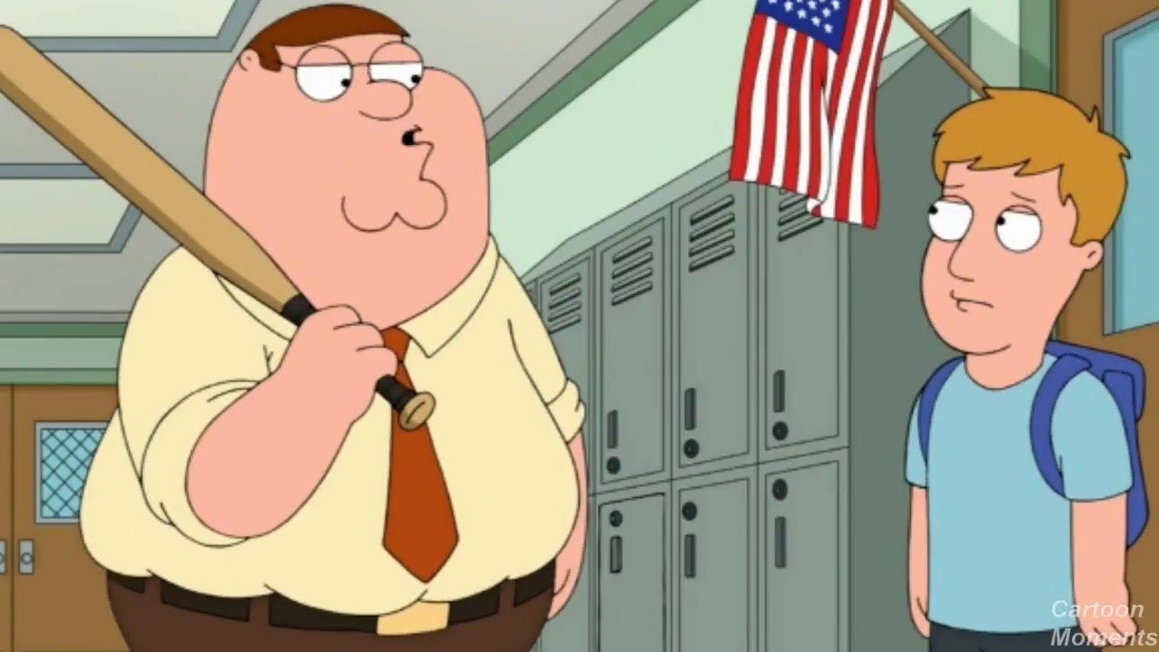 Peter Beats Up Kids As Principal - Family Guy - YouTube