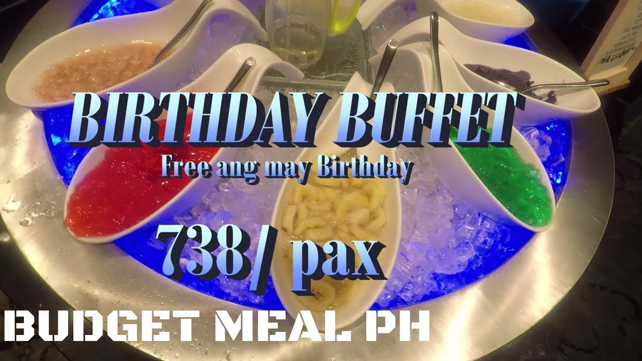 Sulit Birthday Buffet in Vikings SM BF Paranaque at 738 / pax / FREE ...