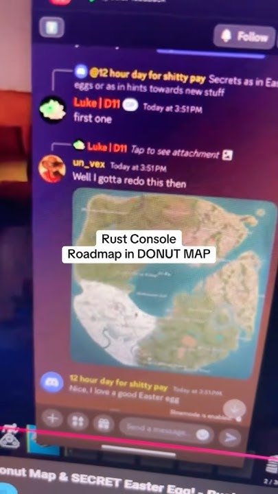 Rust Console Roadmap IN THE MAP!? #fyp #rustconsole #rustconsolenews #rustconsoleupdate # ...