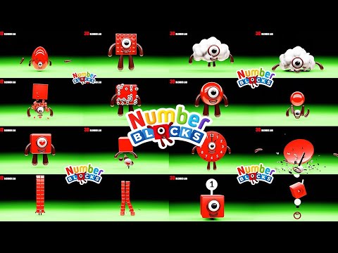 NUMBERBLOCKS Superparison Part 13 | 3D Blender Lab - YouTube