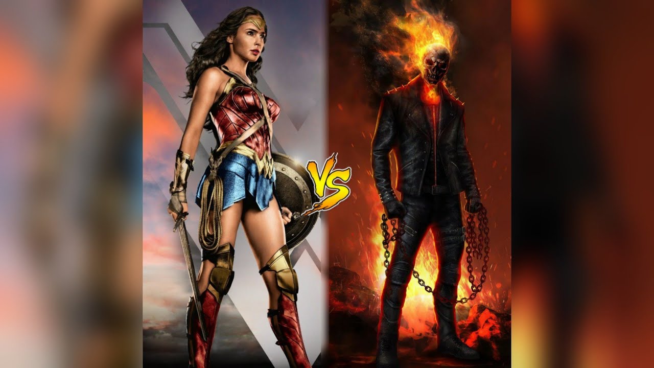 Wonder Women VS Ghost Rider 💀 Who's gonna win ? #shorts #youtubershorts ...