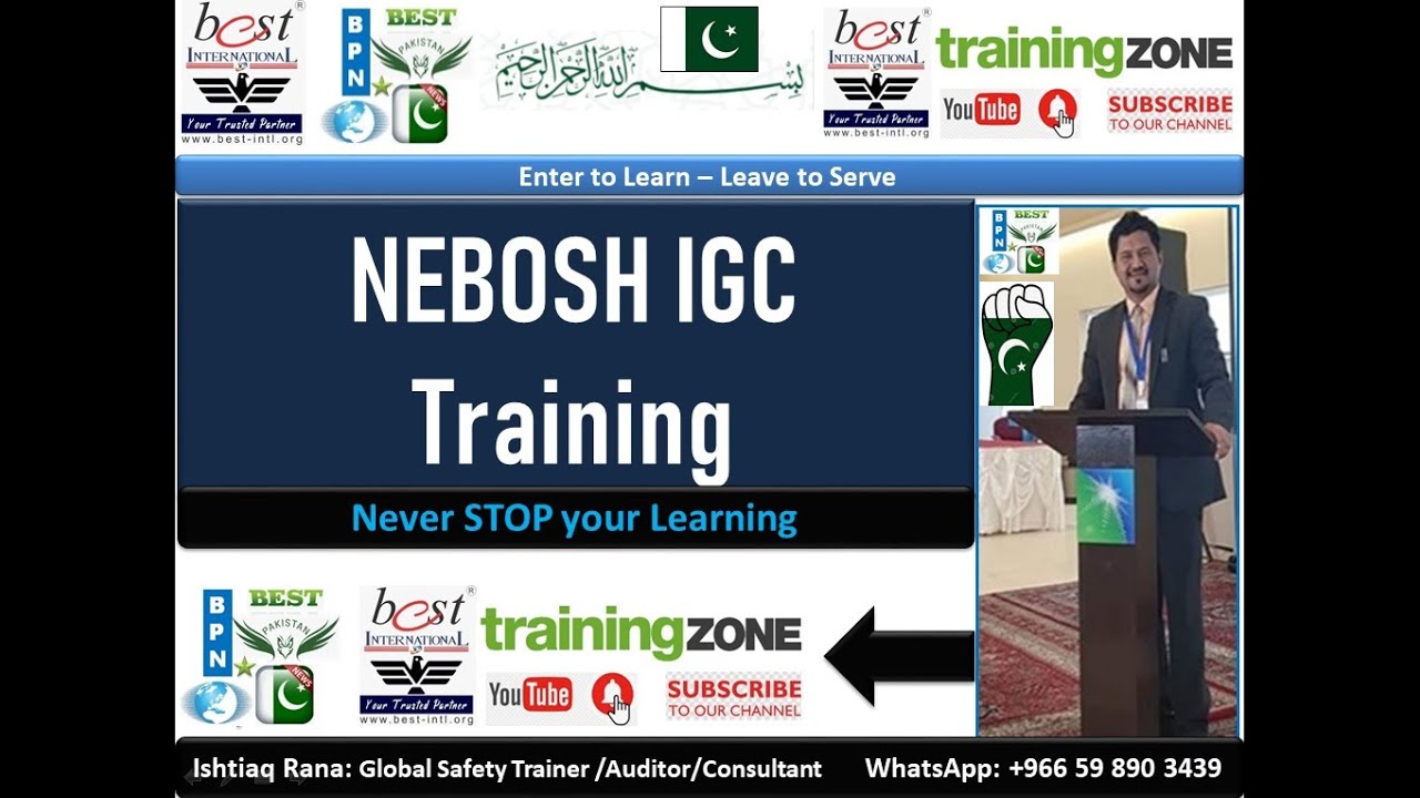 NEBOSH IGC Day 04 Element 4 - YouTube