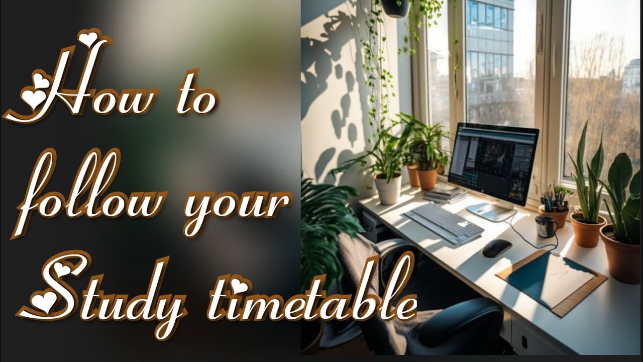 How to Follow Your Study Timetable || - YouTube