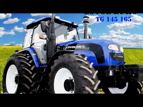 รถแทรคเตอร์ LOVOL TG 145 ด้วยเครื่องยนต์ perkins เทอร์โบ 6 สูบ สอบถาม 081 770 1454 - YouTube