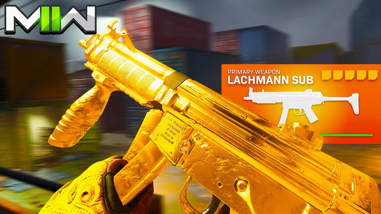 the #1 LACHMANN SUB on Modern Warfare 2! *BEST LACHMANN SUB CLASS SETUP ...