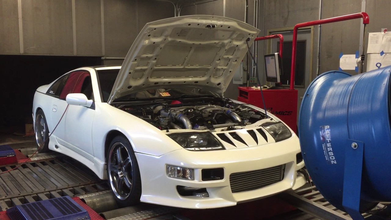 PTUNING Tuned. 1990 Nissan 300ZX TT. Dyno Run. - YouTube