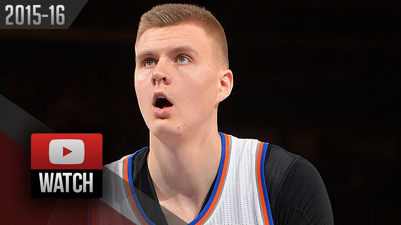 Kristaps Porzingis Full Highlights vs Jazz (2016.01.20) - 16 Pts, 3 Blk ...