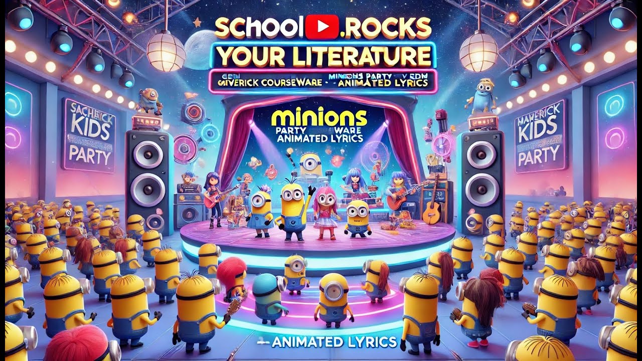 SchoolBus.Rock Your Literature - GEN Minions: Maverick Gru's Rocking ...