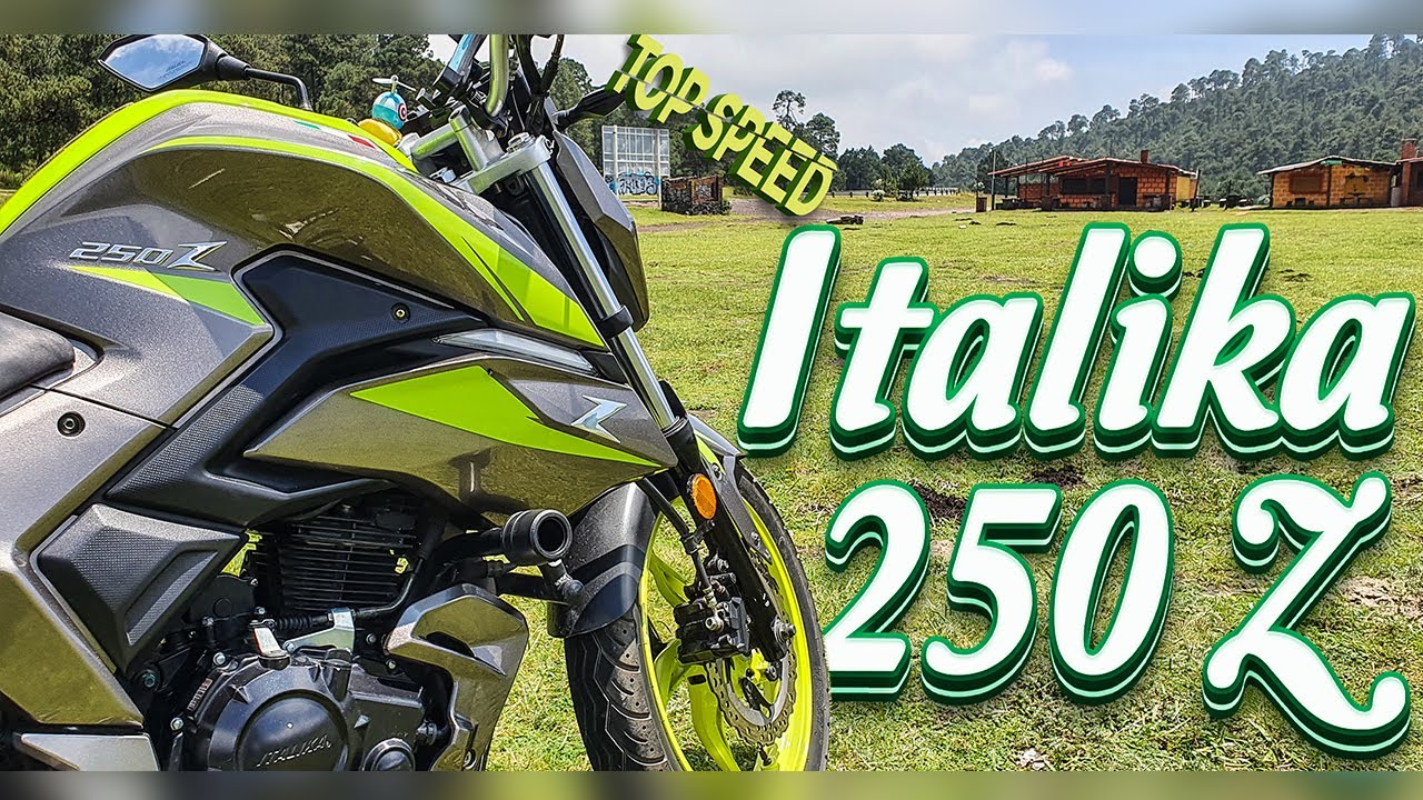 Review ITALIKA 250 Z (TOP SPEED + PRUEBA DE MANEJO) - YouTube