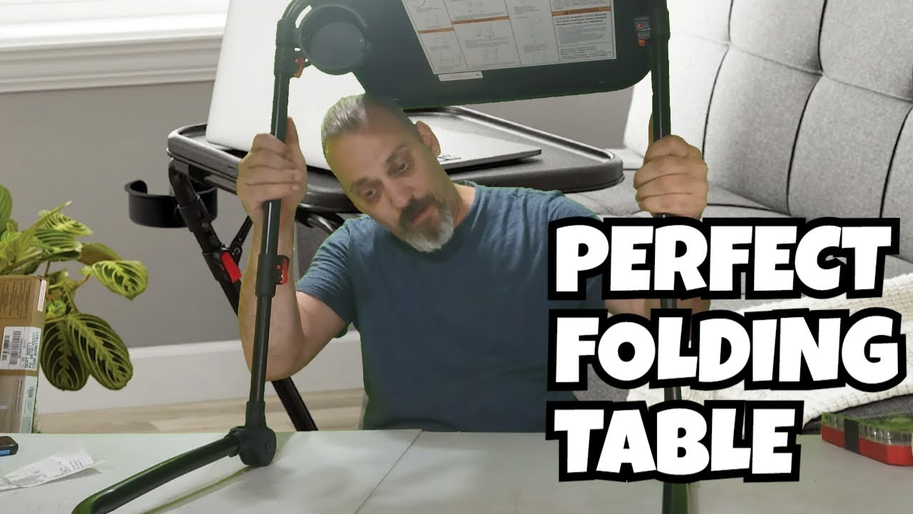Mainstays Rectangle Multifunctional Adjustable Folding Indoor Table ...